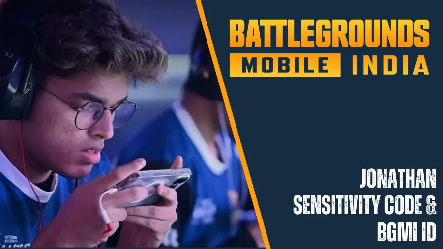 Jonathan Sensitivity Code 2025 & BGMI ID: All Pro Settings Revealed